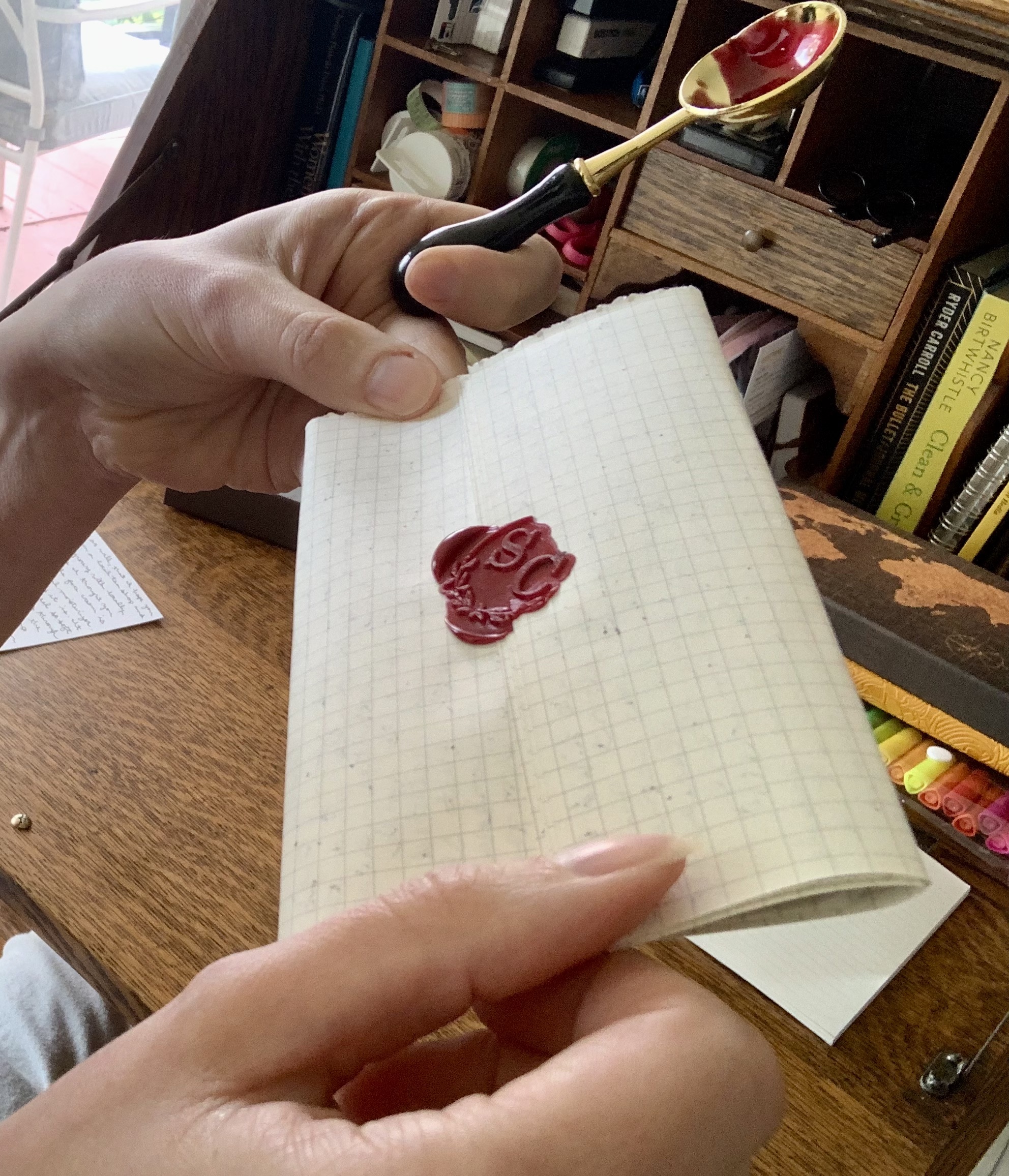 A handwritten letter – Cozy in Alaska
